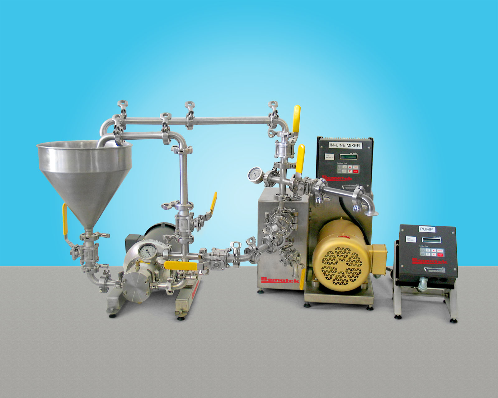 Laboratory Mixing System For In Line Multi Component Process Development From Bematek